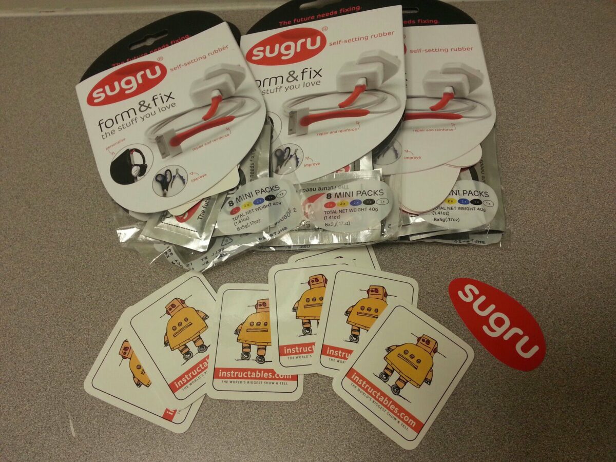Instructables Sugru Challenge - Melbourne Makerspace