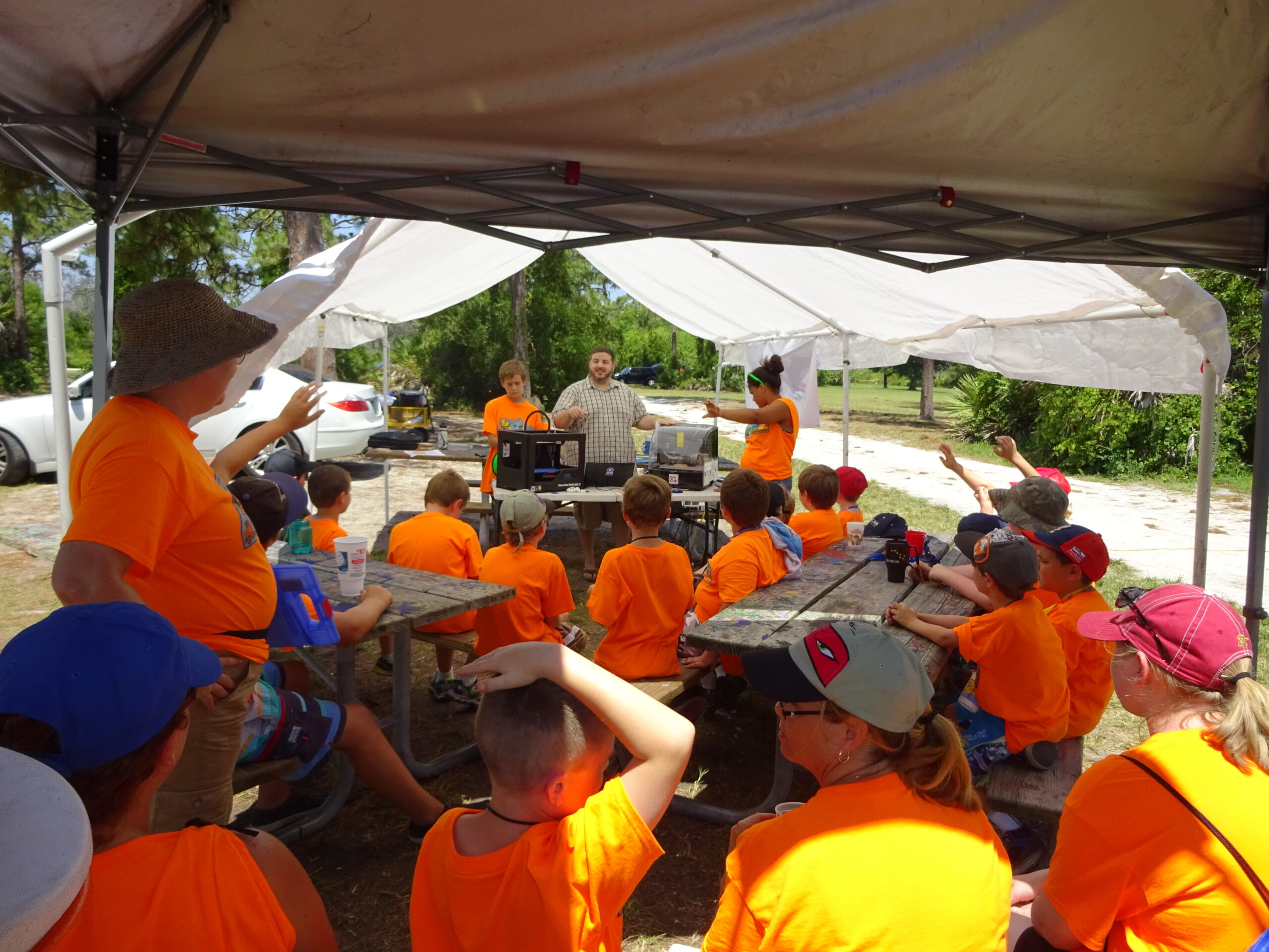 Teaching Technology @ scout camp - Melbourne Makerspace