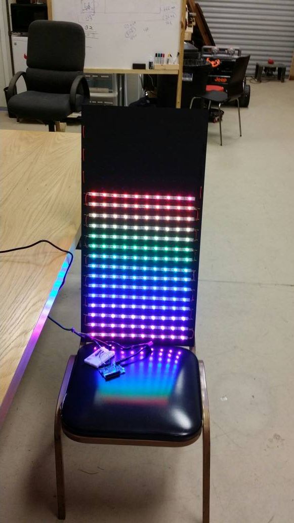 Giant Tetris Board Project Progress - Melbourne Makerspace
