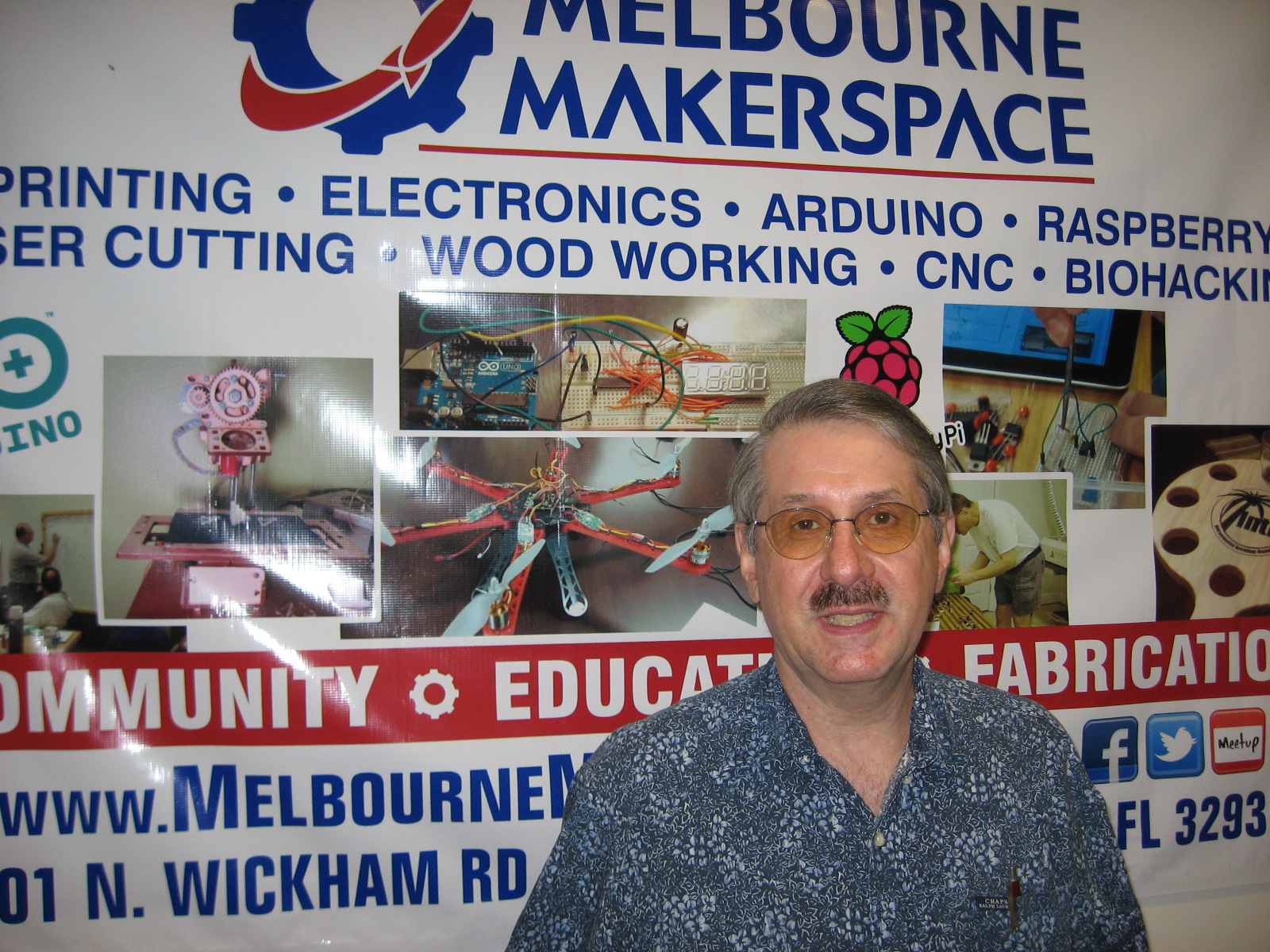 Welcome new member, Tim Shoemaker, 2015-03-30 – Melbourne Makerspace
