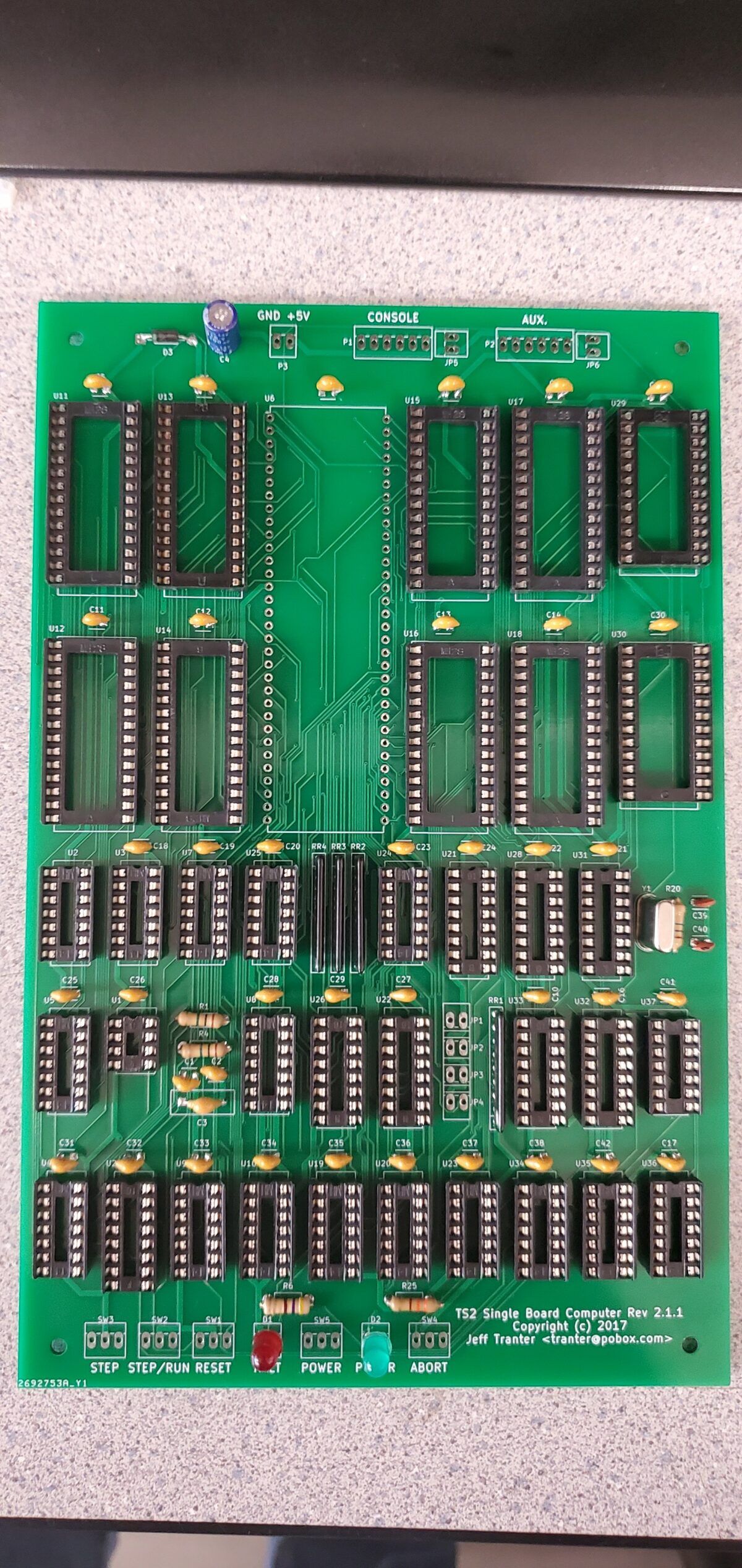 Scratch Built Motorola 68000 Computer Project - Melbourne Makerspace