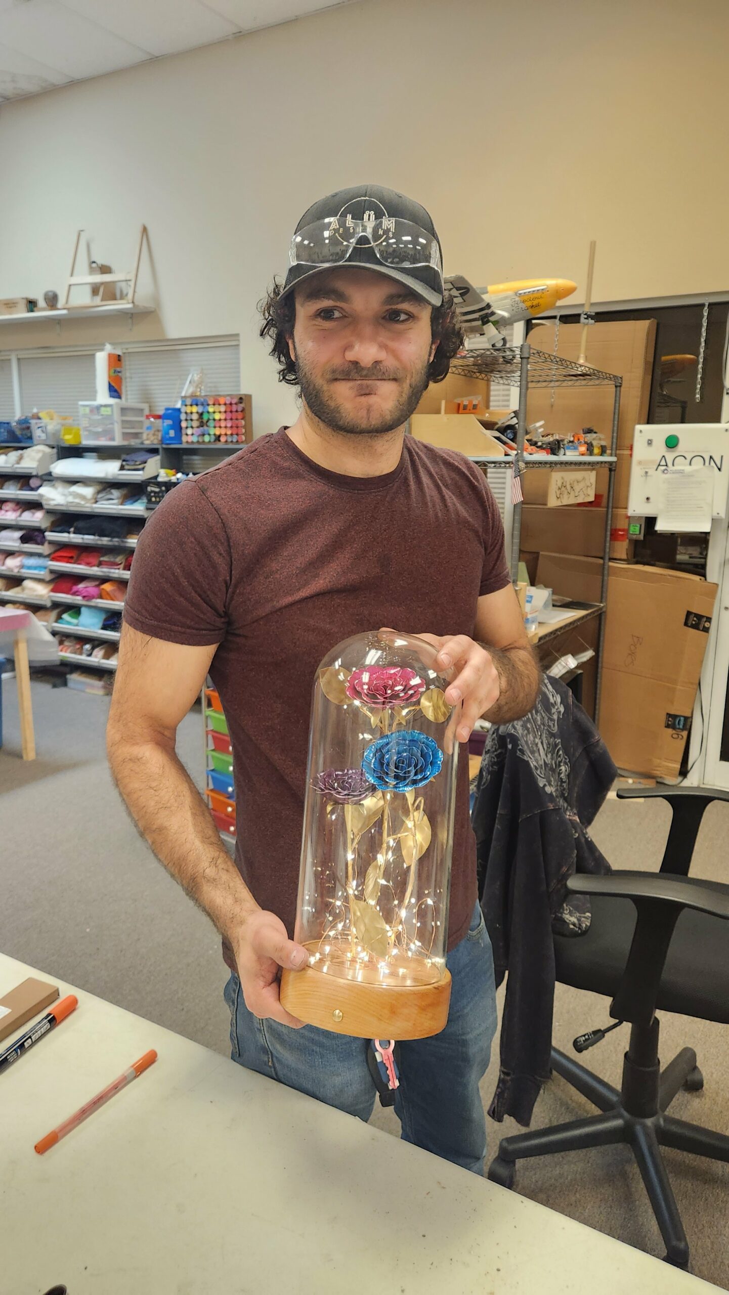 Amazing metal flowers - Melbourne Makerspace