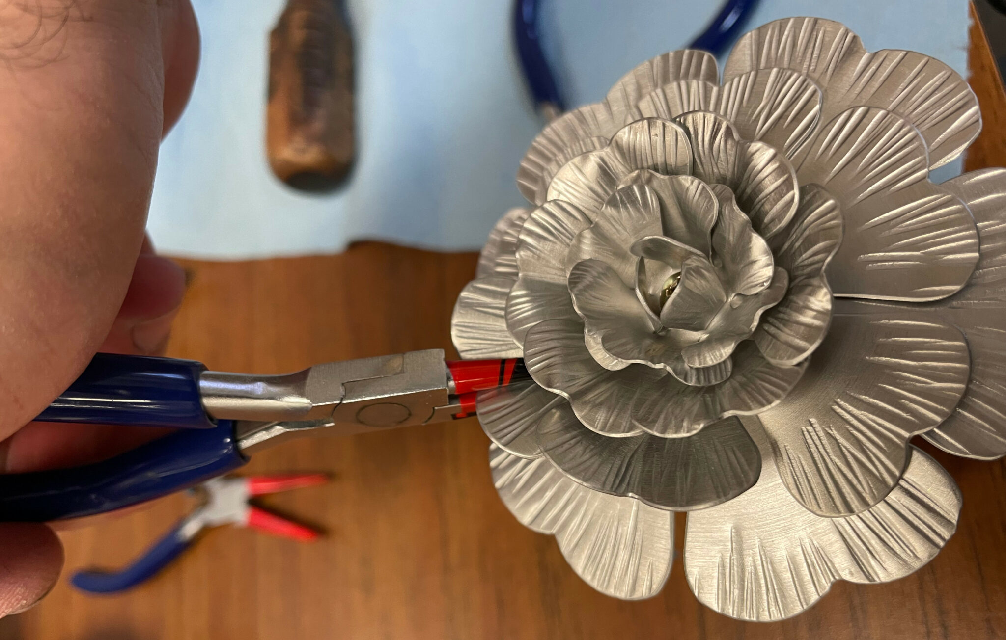 Metal Rose Class (Feb 7) - Melbourne Makerspace